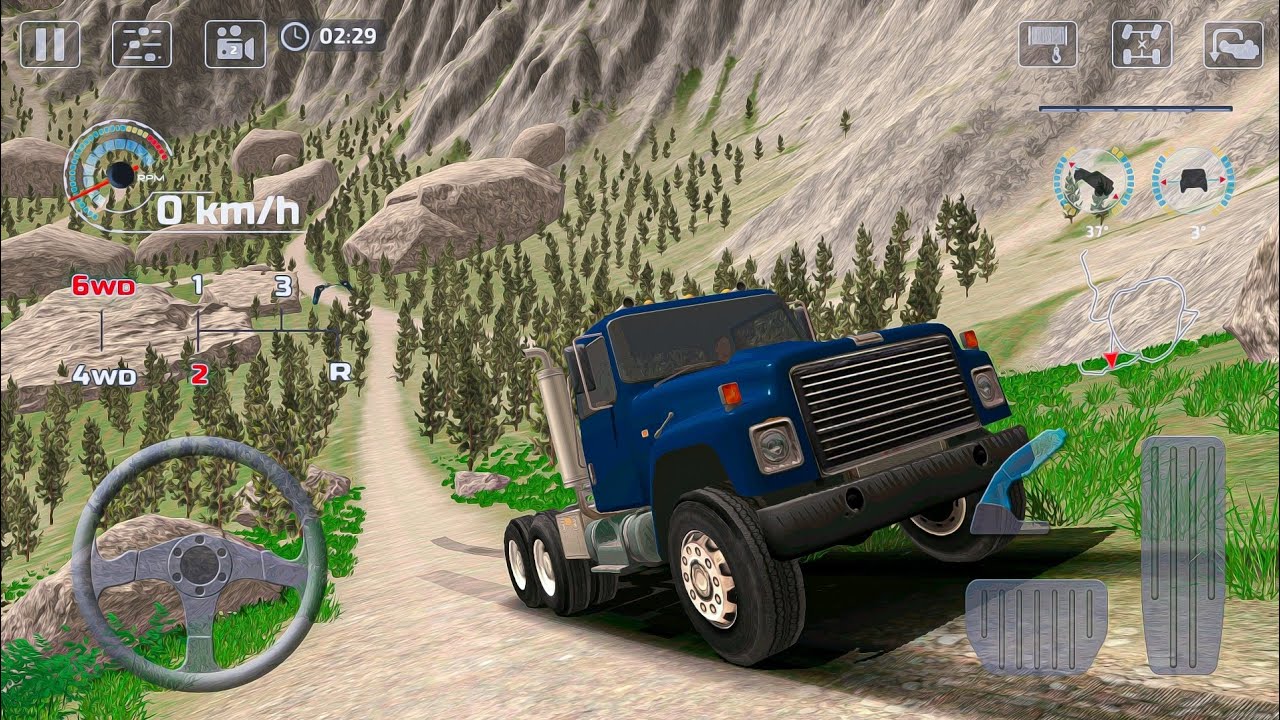 Mud Truck Driving Game Offroad - off road 4x4 driving simulator android ...