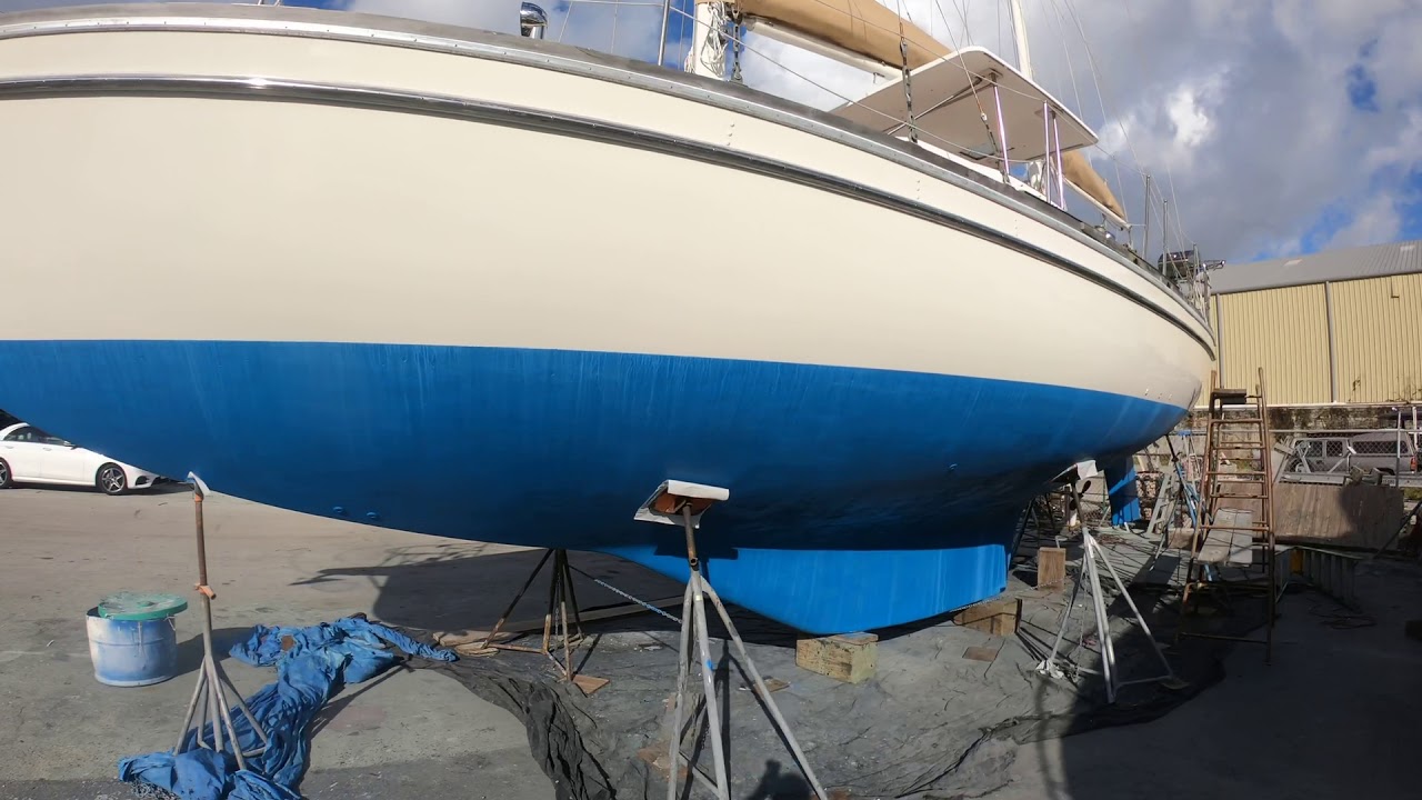 43 Gulfstar Ketch Walkaround - YouTube