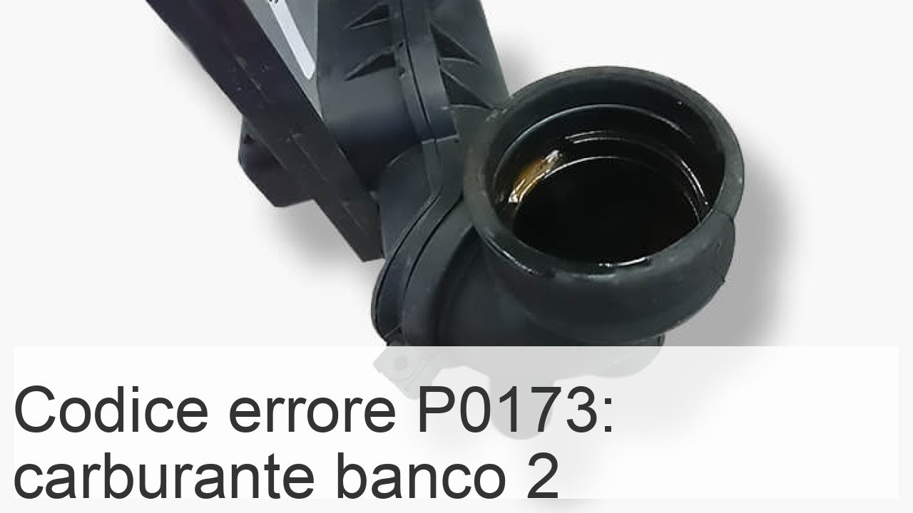 Codice guasto P0173: trim carburante banco 2 - schede automatiche 24 ...