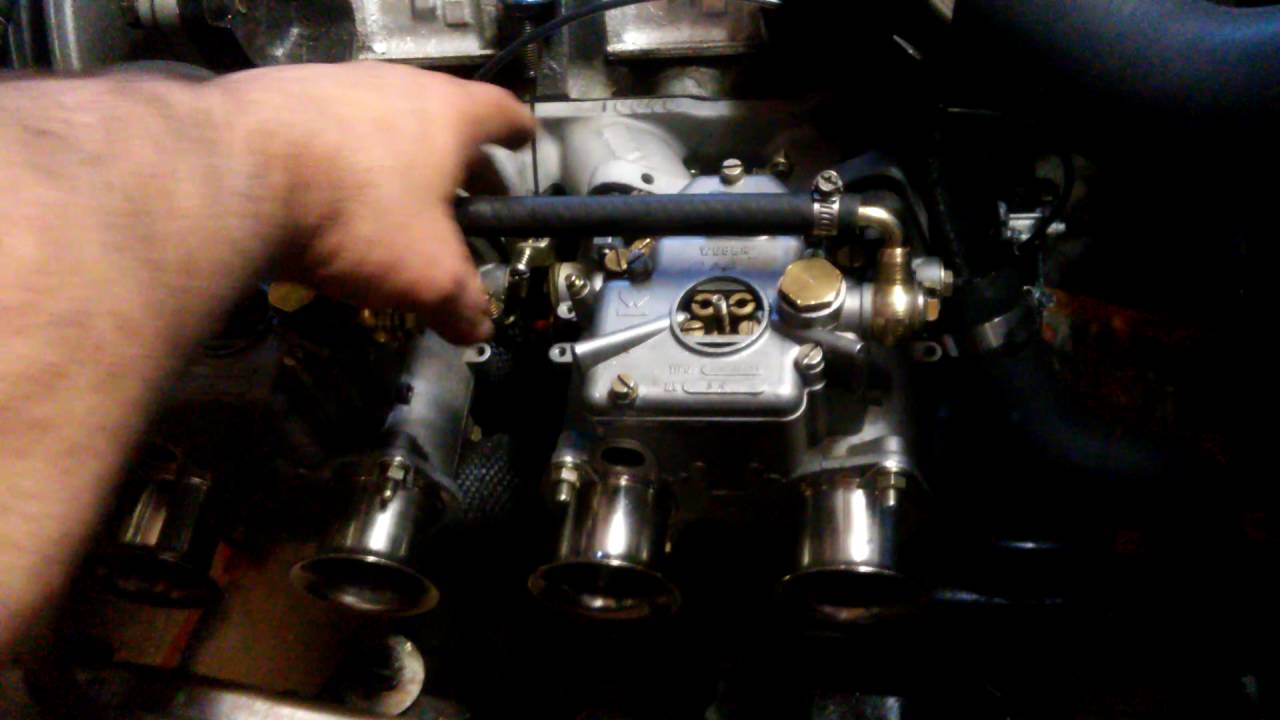 Rx7 dual weber setup - YouTube