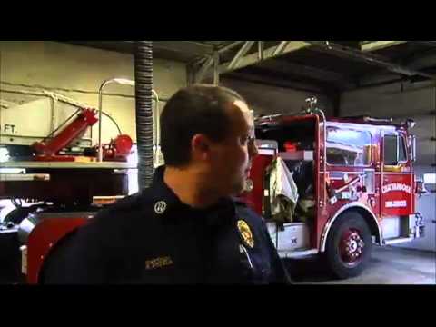 Burn Victim Meets Firefighters Who Helped Save Him - YouTube