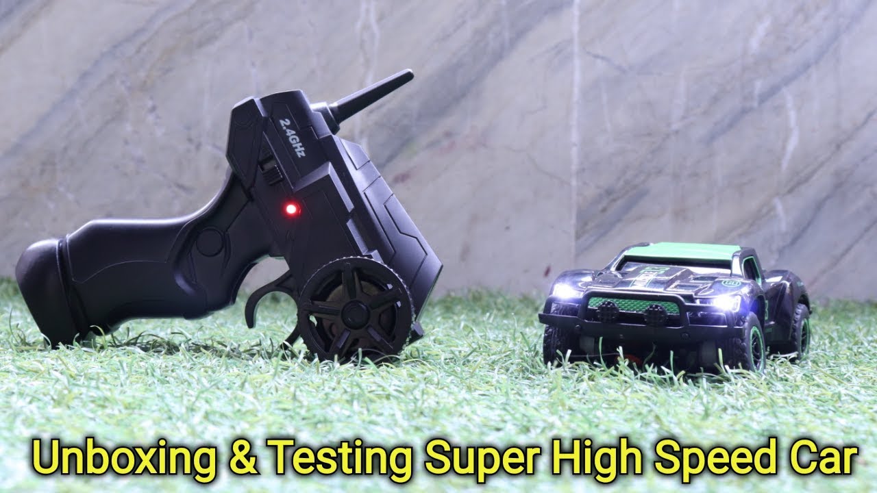 Jump High Speed Racing RC Car Wireless 2.4GHz Remote Control Truck ...