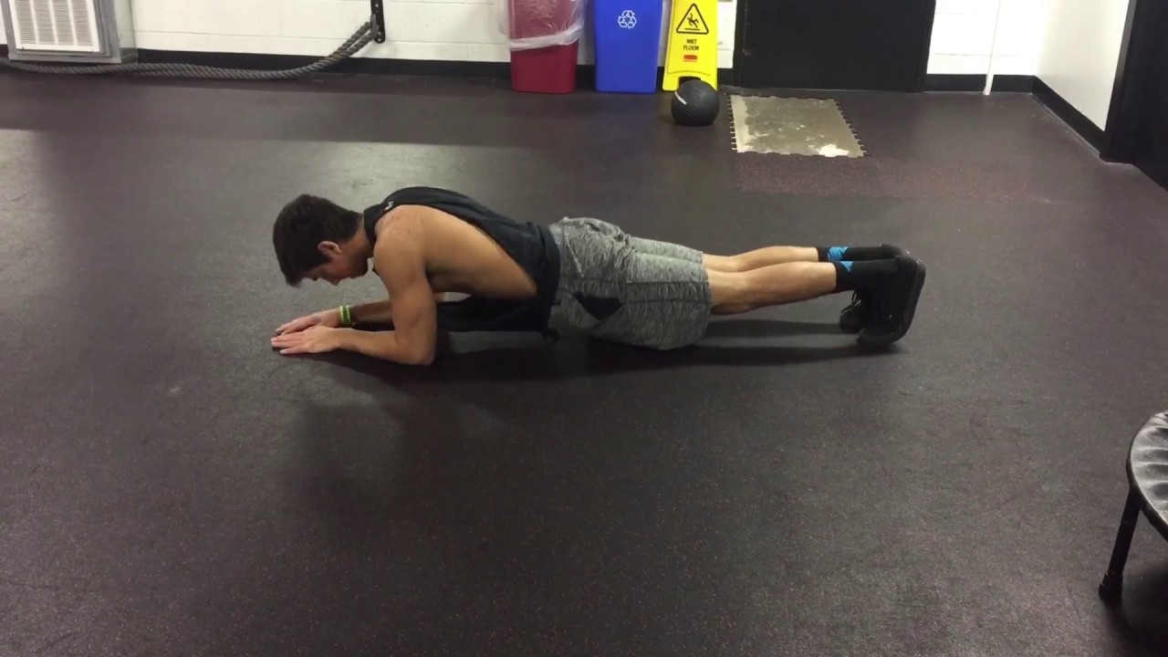 Skull crusher push ups - YouTube