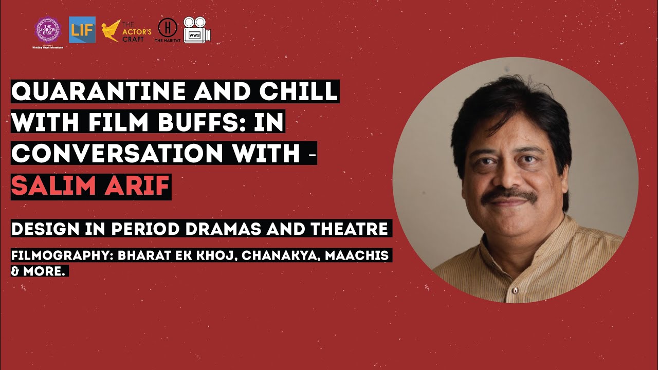 #QuarantineAndChill with film buffs: In conversation with Salim Arif ...