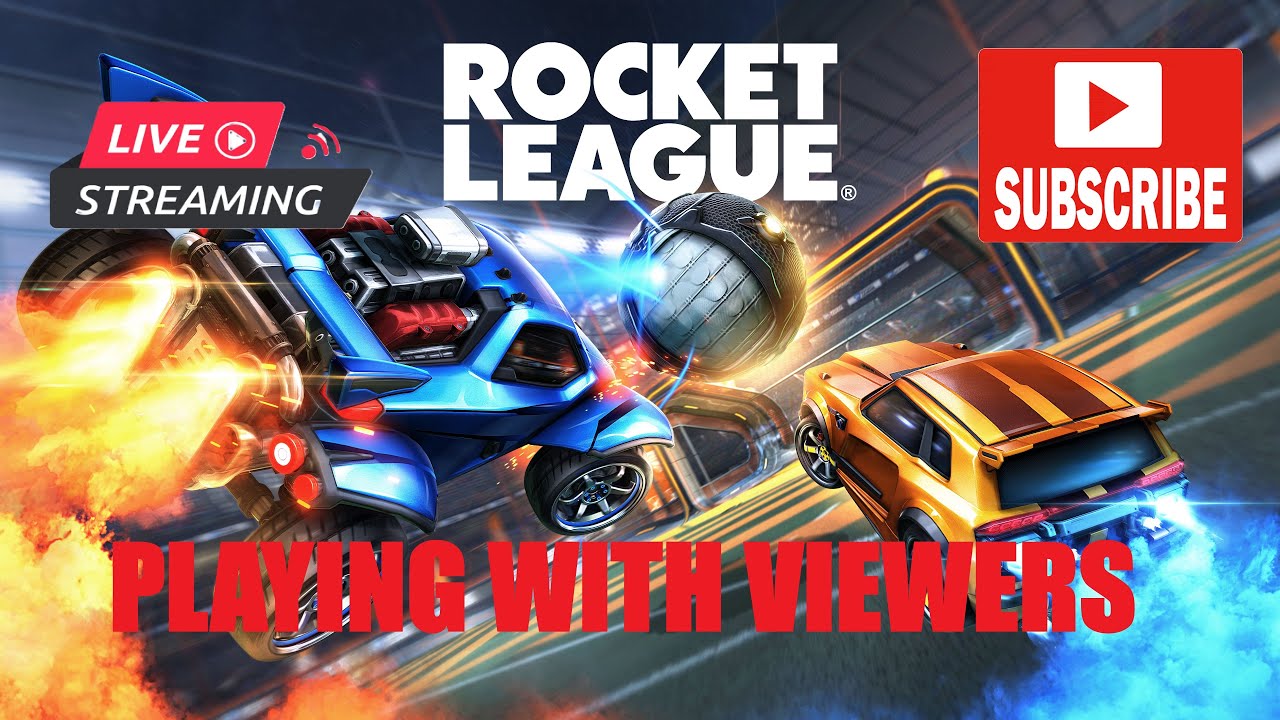 BirthDay Stream🚀 Playing Rocket League with Viewers | Custom Games ...