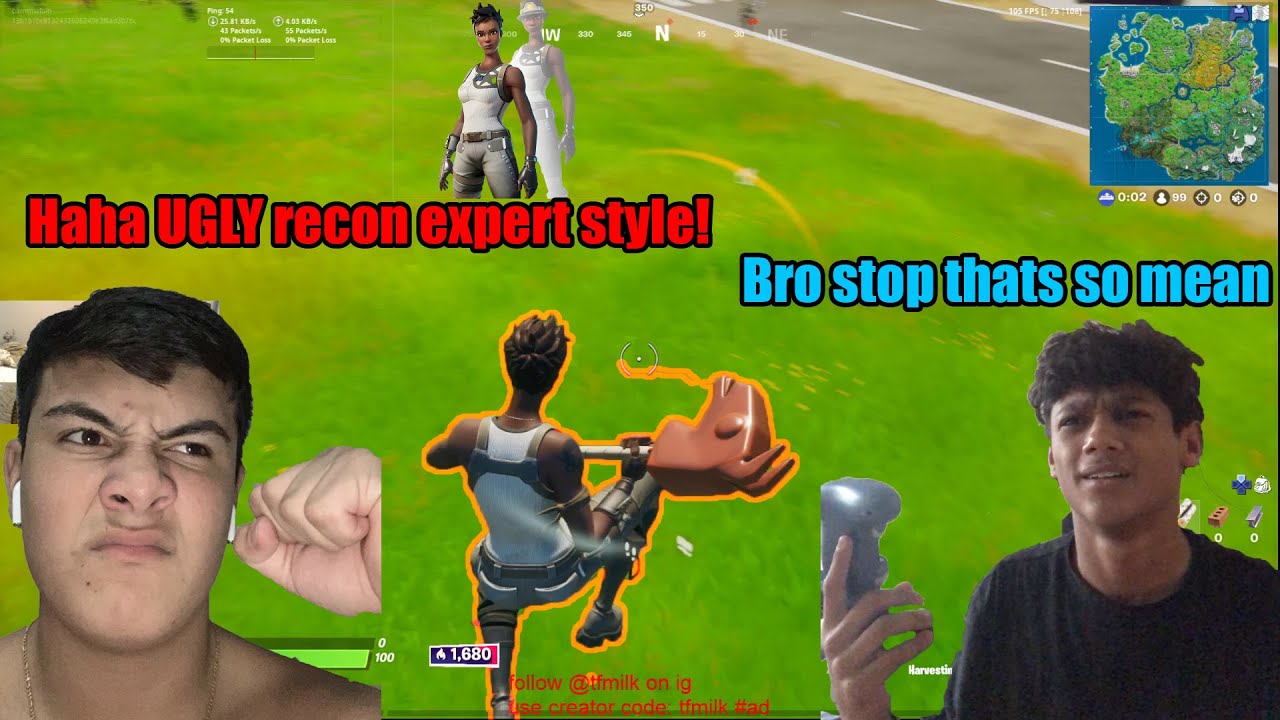 this kid made fun of my NEW Recon Expert Style !! 😢😢 - YouTube