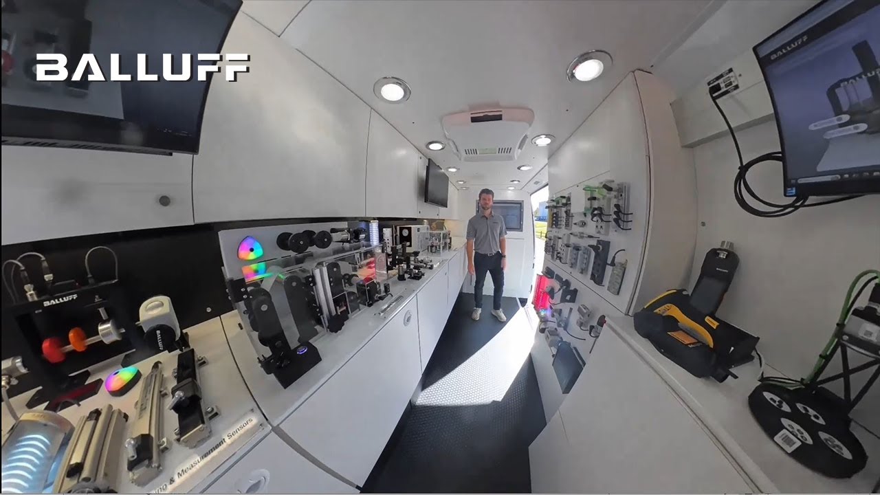 Balluff Demo Van - YouTube