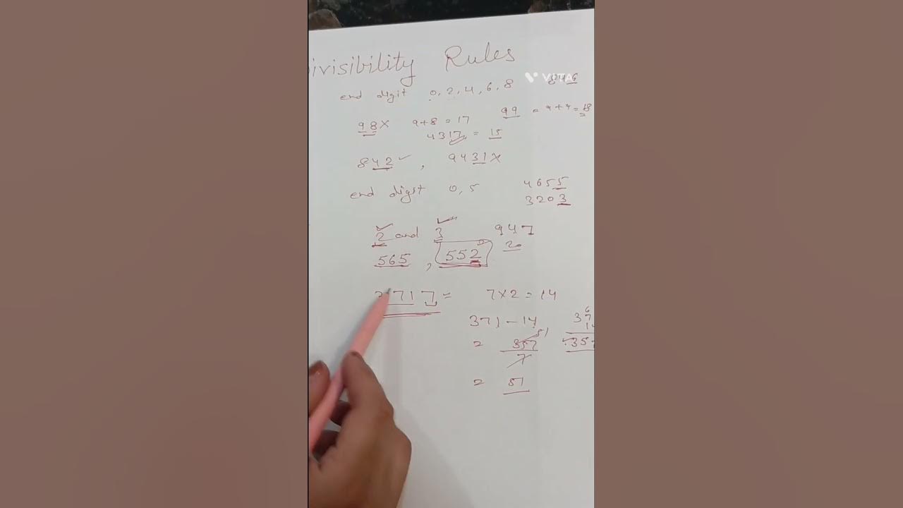 DIVISIBILITY RULES, Short trick!! - YouTube