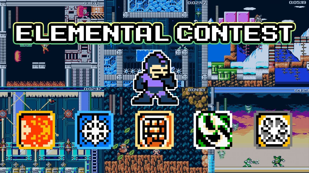 Elements Level Contest, Level Review / Playthrough | Mega Man Maker ...
