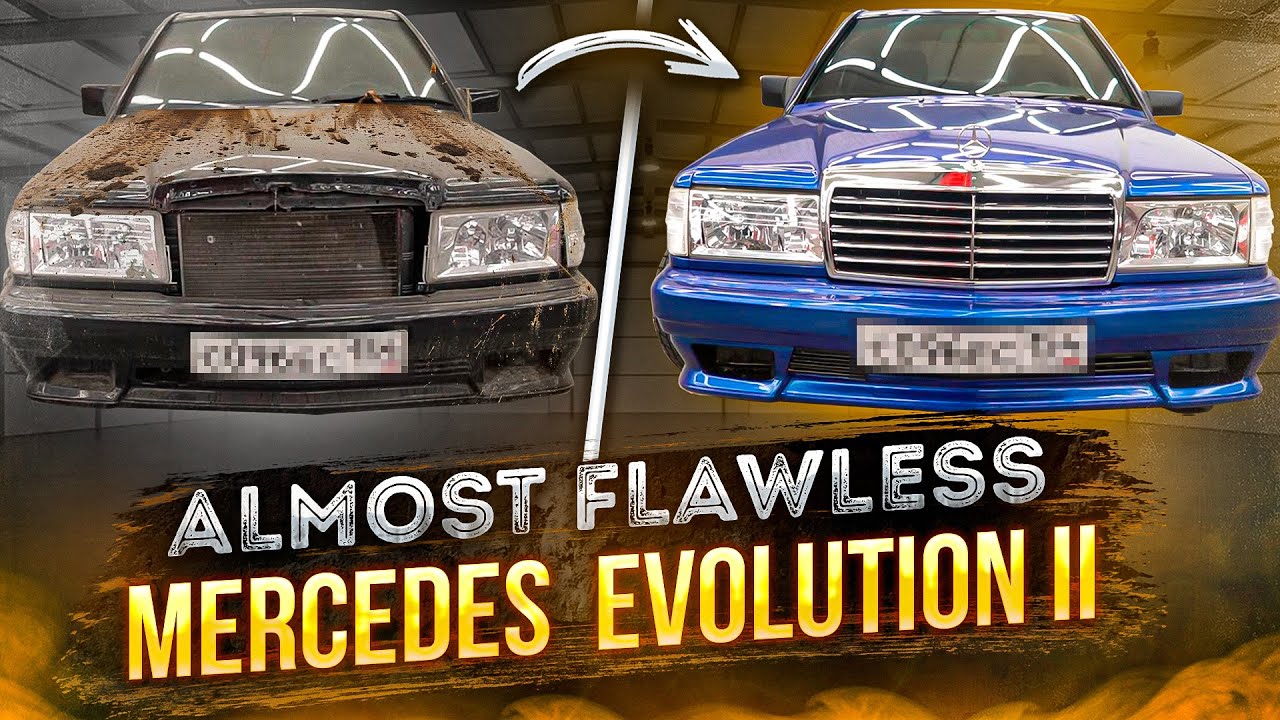 Almost flawless Mercedes Evolution II - YouTube