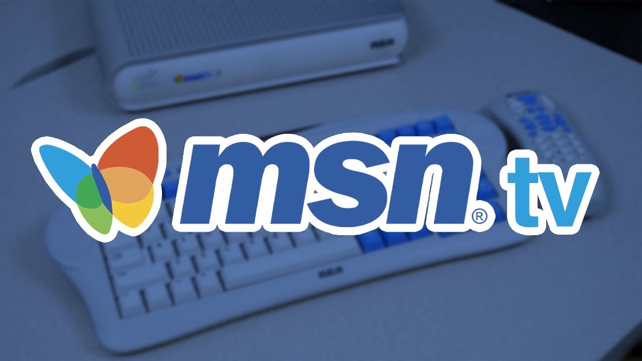 MSN TV Exploring Microsoft s Old TV Platform YouTube