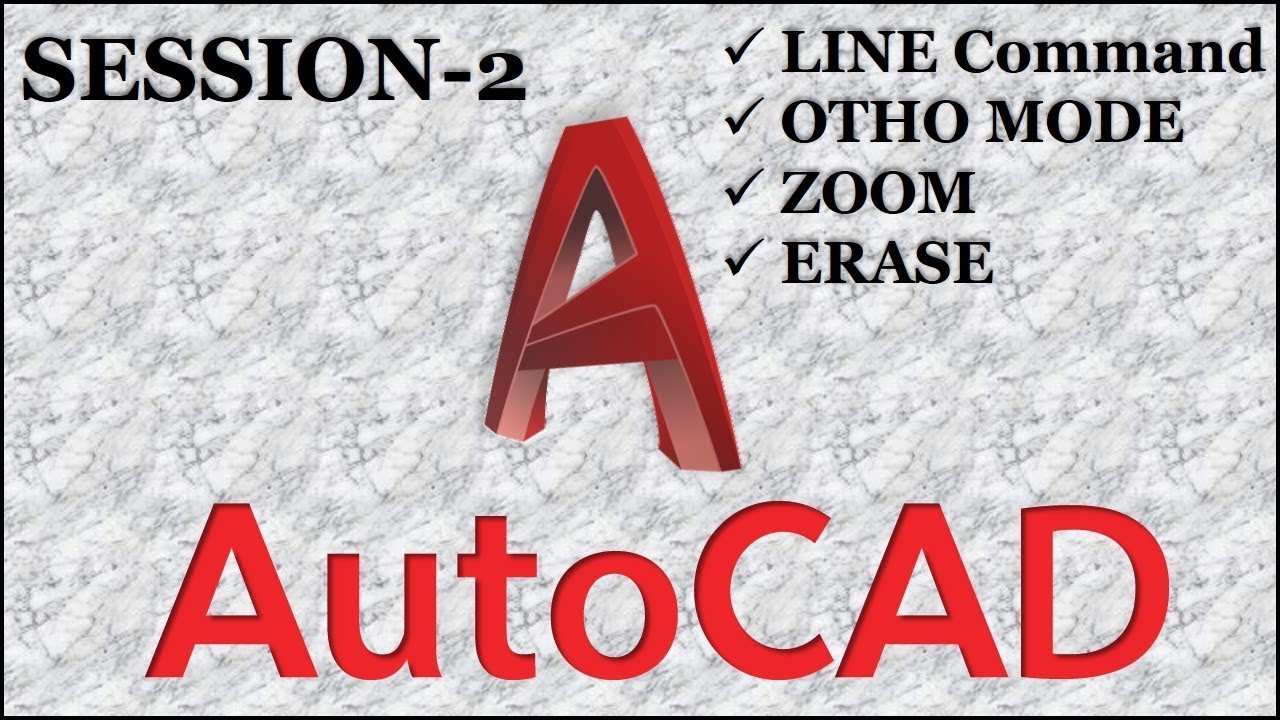 Hindi AutoCAD SESSION 2 LINE COMMAND ORTHO MODE ZOOM ERASE YouTube hindi-autocad-session-2-line-command-ortho-mode-zoom-erase-youtube