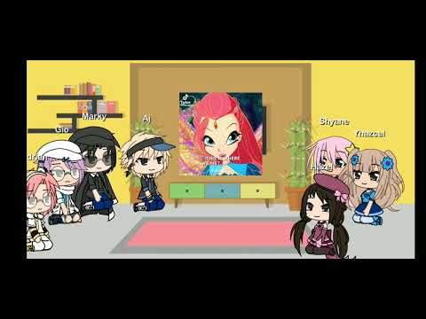 Justine friends react to her secret identity as Bloom from Winx Club /GLM