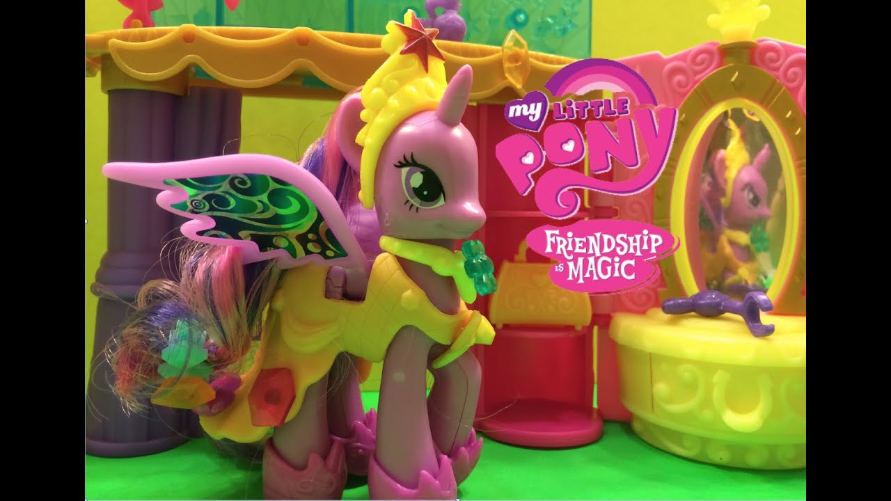 MLP My Little Pony Princess Crystal Palace with Princess Twilight ...