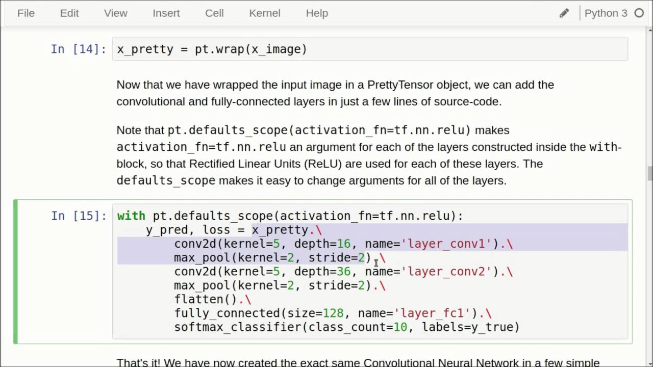 TensorFlow Tutorial #03 Pretty Tensor - YouTube