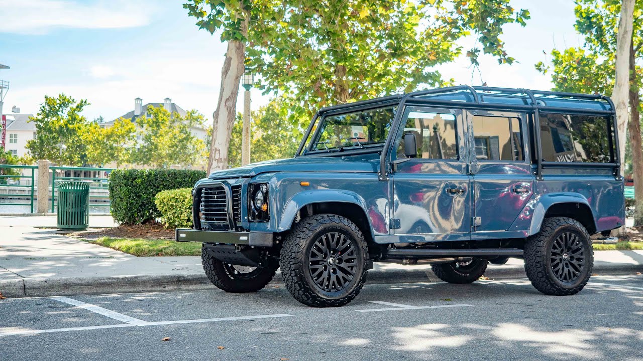 Land Rover Defender 110 RESTORED and CUSTOMIZED with LT4 Engine | ECD ...