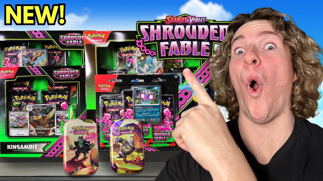 Opening EVERY Pokemon Shrouded Fable Box! - YouTube