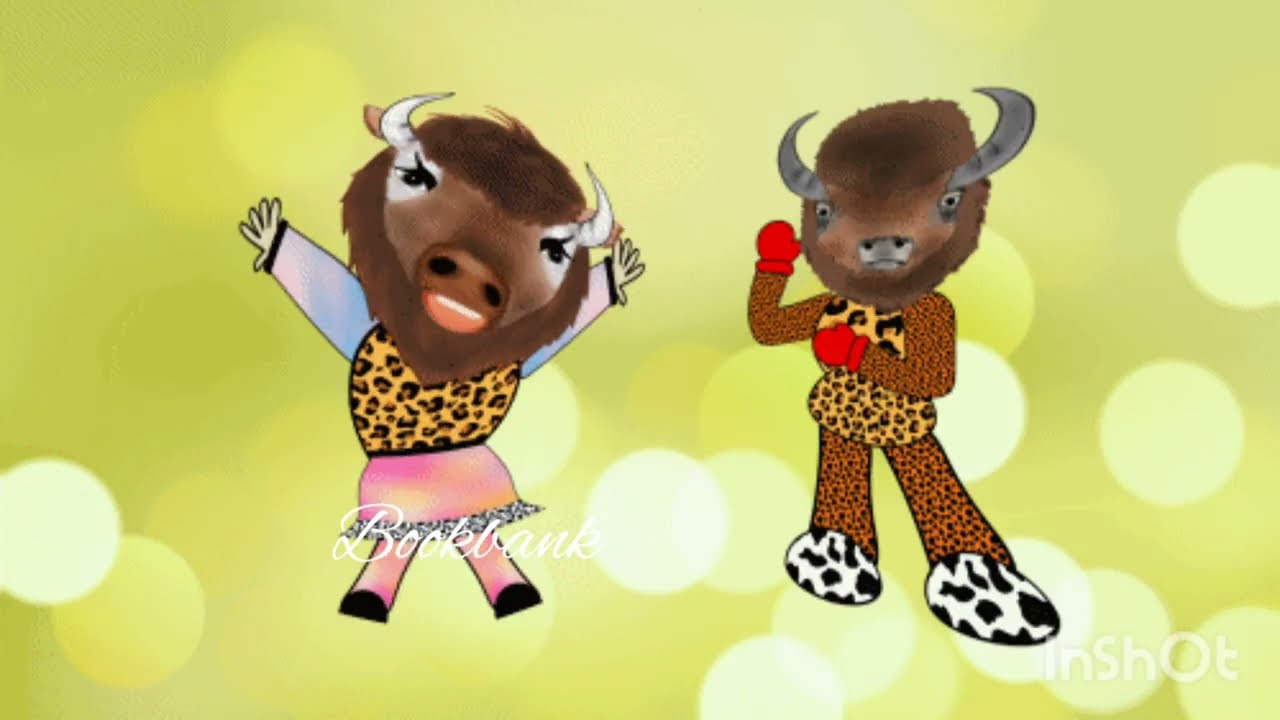 Bison love dance short cartoon ไบซันเต้นระบำ - YouTube