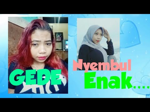 Gak Nahan Balon nya Besar sekali NYembul nYes..