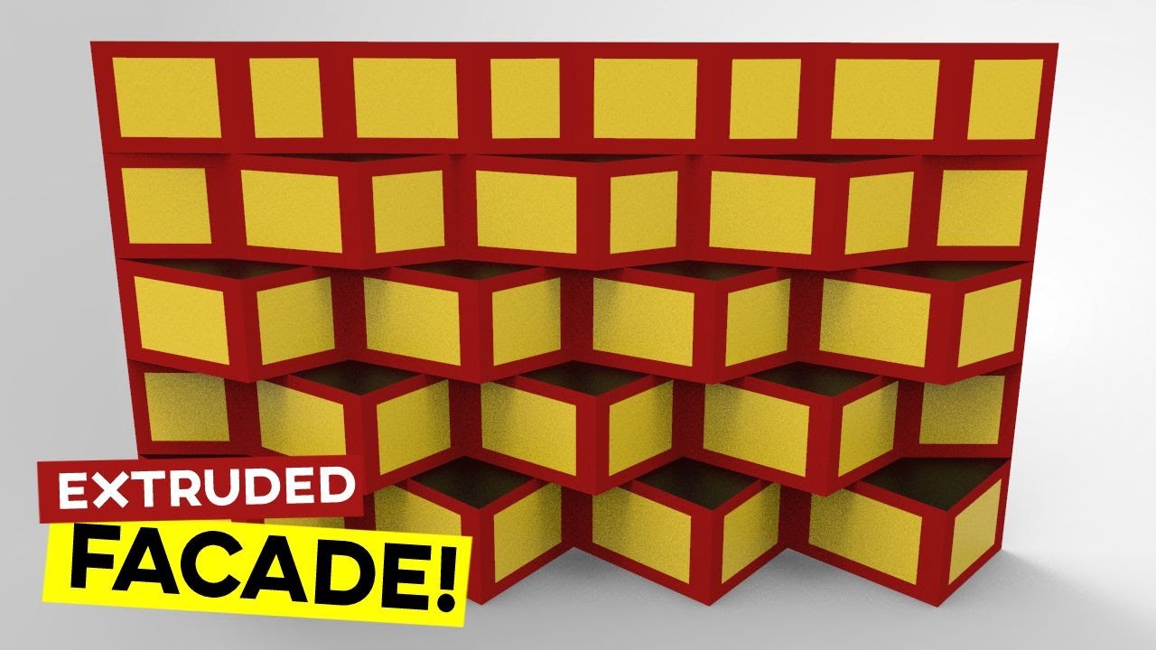 Parametric Facade (Grasshopper Architecture) - YouTube