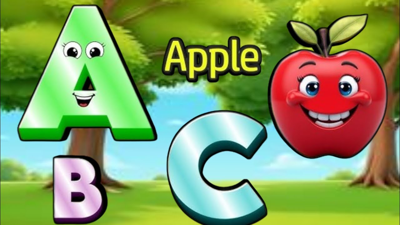 Phonics Song 2 with TWO Words in 3D - A For Airplane - ABC Alphabet ...