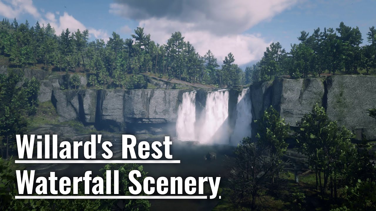 윌라드의 휴식 폭포 풍경 | Willard's Rest Waterfall Scenery - YouTube