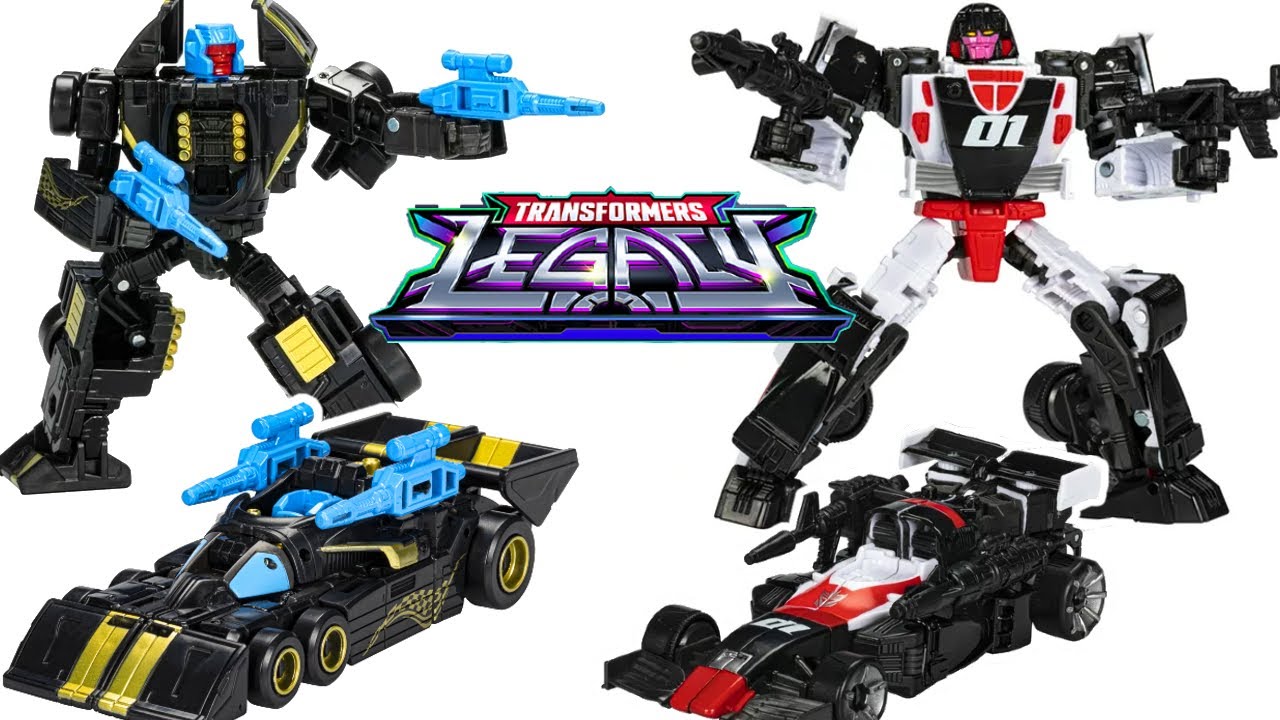 Transformers F1 Racers Crasher Shadowstrip Speedia 500 Series Full ...