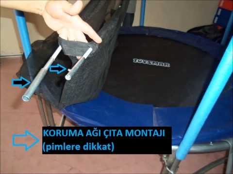 Yuvarlak Tekli Trambolin Kurulum Videosu- Toysmar