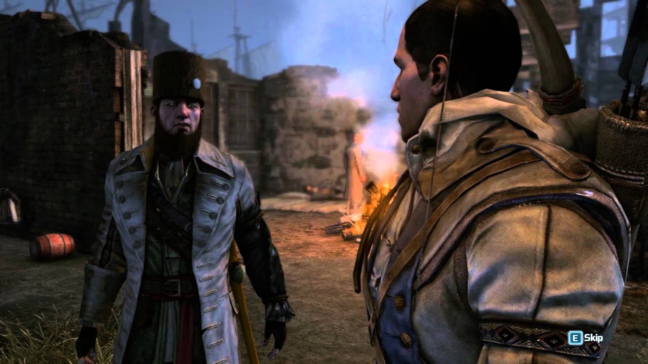 AC3 - Connor stole Shepard's haircut - YouTube