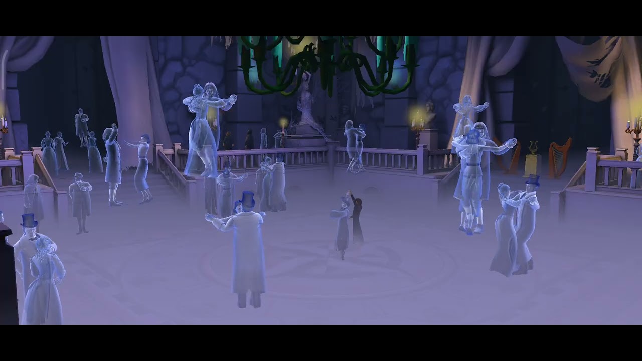 Ball with ghosts - YouTube