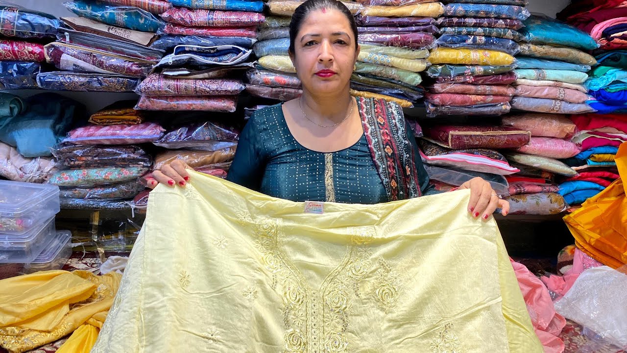 Best winter fancy jarkan suits for ladies in karnal || Best suits in ...