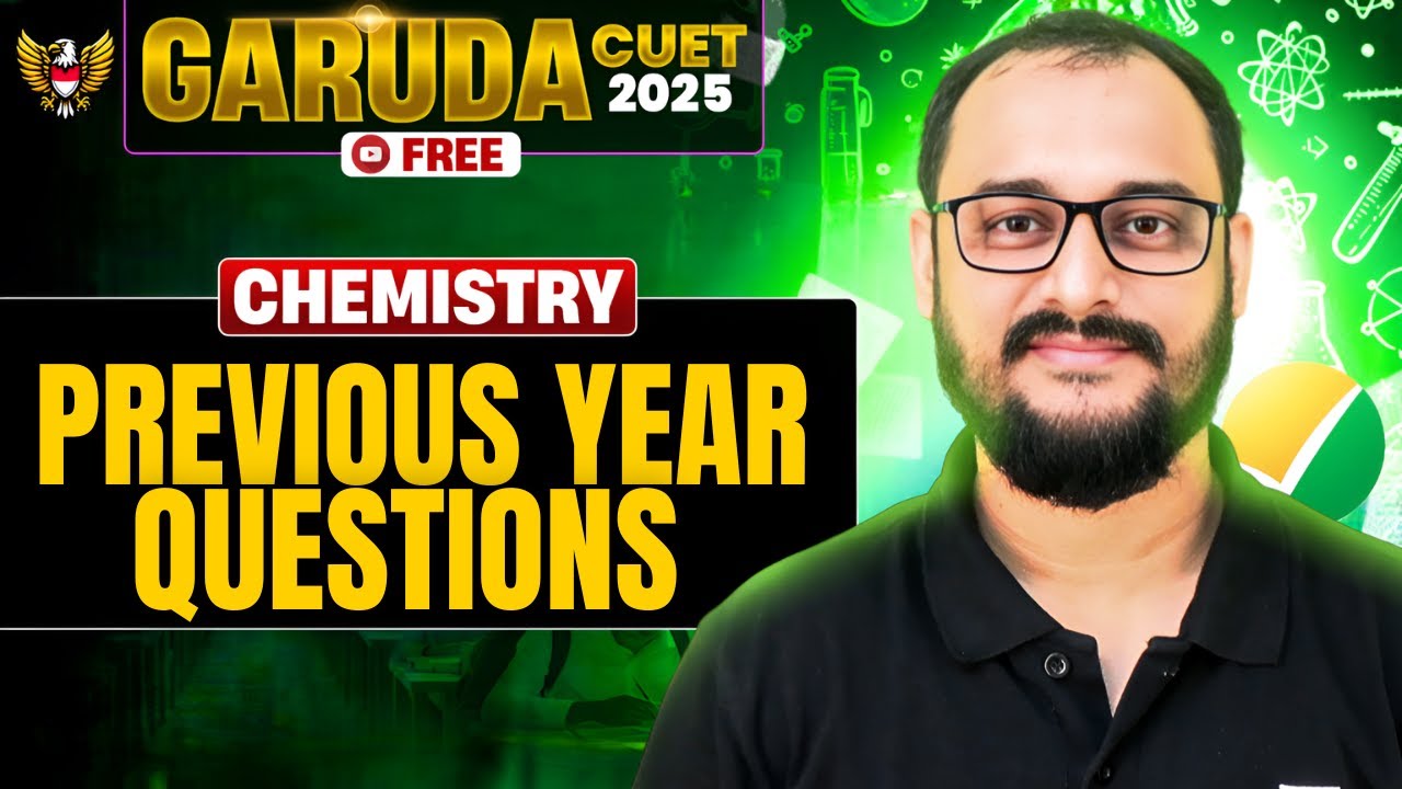 CUET 2025 Chemistry Previous Year Question | PYQ's | Part-1 | By Akash ...