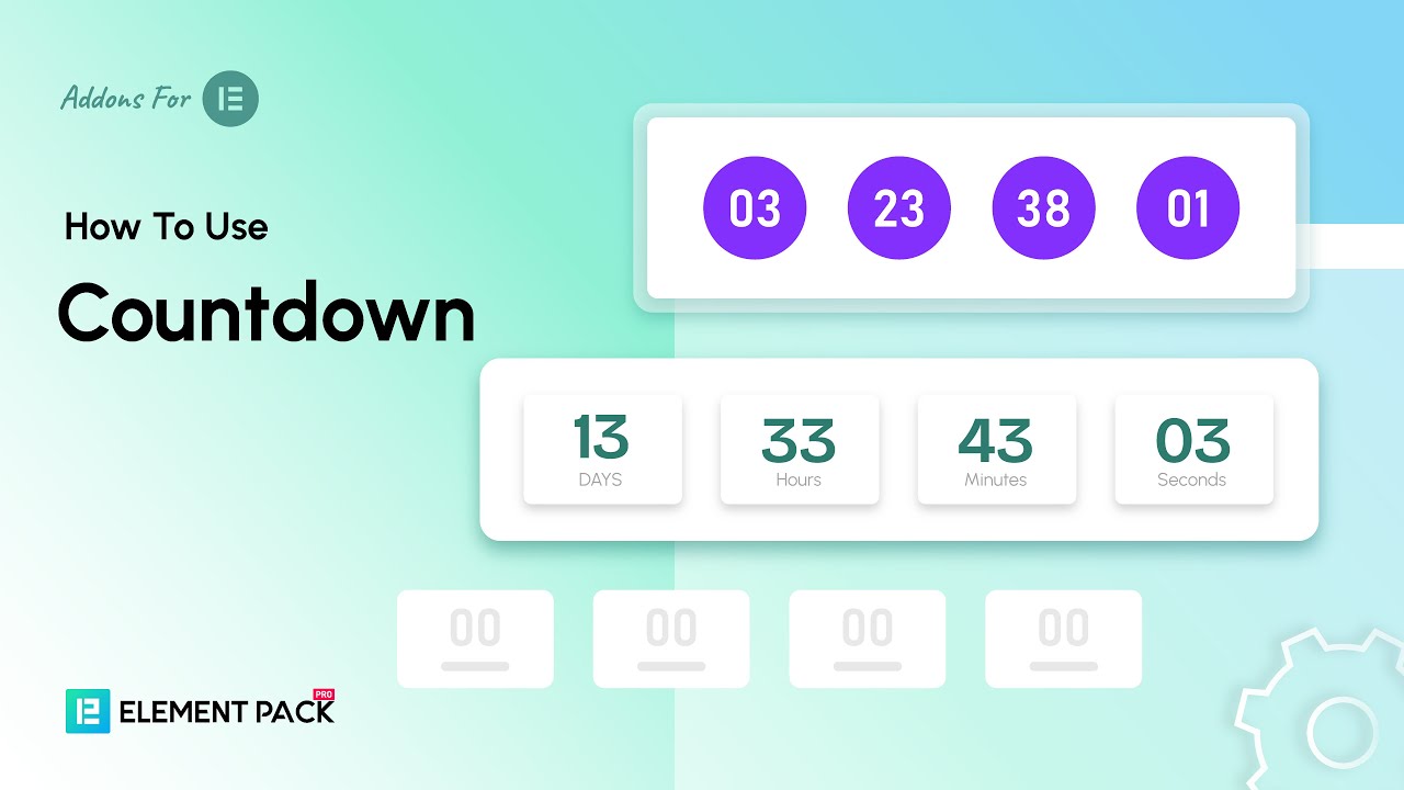 Best WordPress Event Countdown Widget for Elementor | Element Pack Pro ...