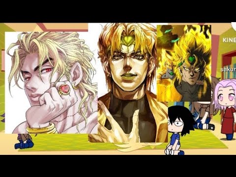 Naruto characters react to Naruto as dio ( Jojo x Naruto) gacha life ...