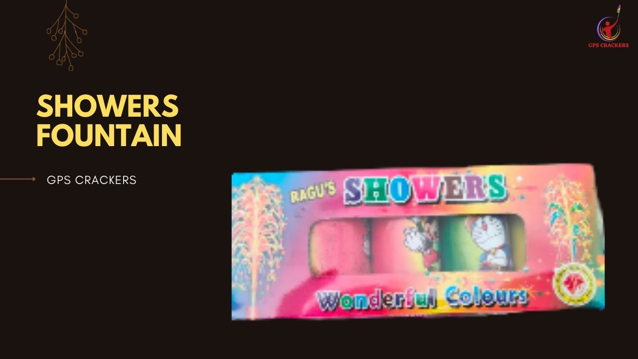 Showers Fountain Unboxing And It's Function | GPS CRACKERS #online ...