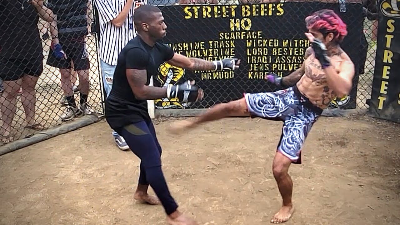 STREETBEEFS | CLIFF THE GREAT WHITE vs JUAN JITSU ALTERNATE ANGLES ...