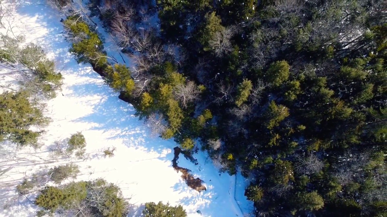 Winter hike and ice climb Flume Gorge NH - YouTube
