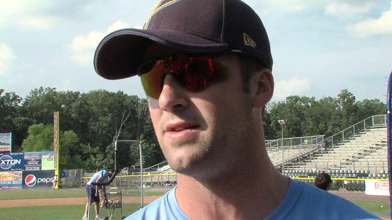 Former VCU Ram Joe Van Meter pitching for the Myrtle Beach Pelicans ...