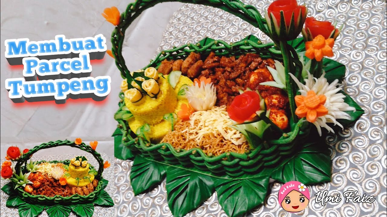 Ternyata Begini Cara Membuat Parcel Tumpeng || Tutorial Tumpeng - YouTube