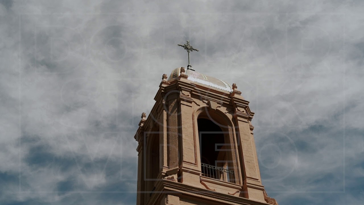 Church Bell Tower in The Sun | Stock Video of Church Exterior | 29 ...