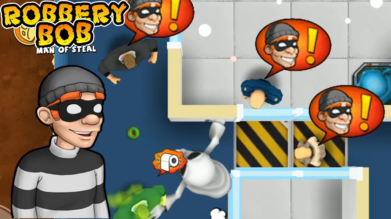 Robbery bob 1 – Costume Mario Ghost Using Rotten Donut #13 - YouTube