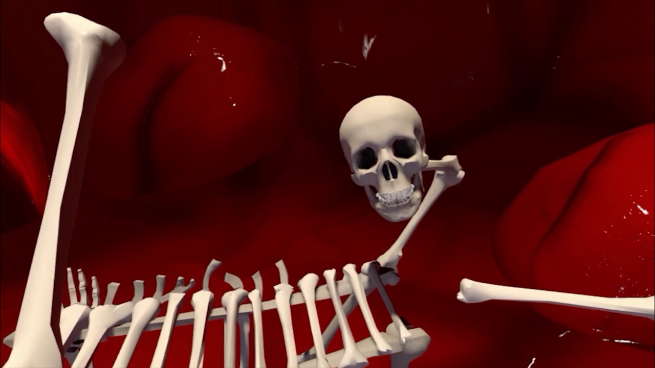 Dem Bones in Virtual Reality - YouTube