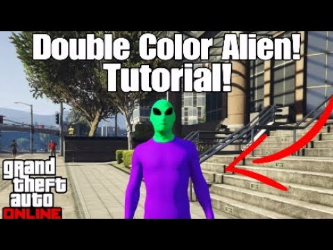 *EASY* HOW TO GET DOUBLE COLOR ALIEN OUTFIT ON GTA 5 ONLINE AFTER PATCH ...