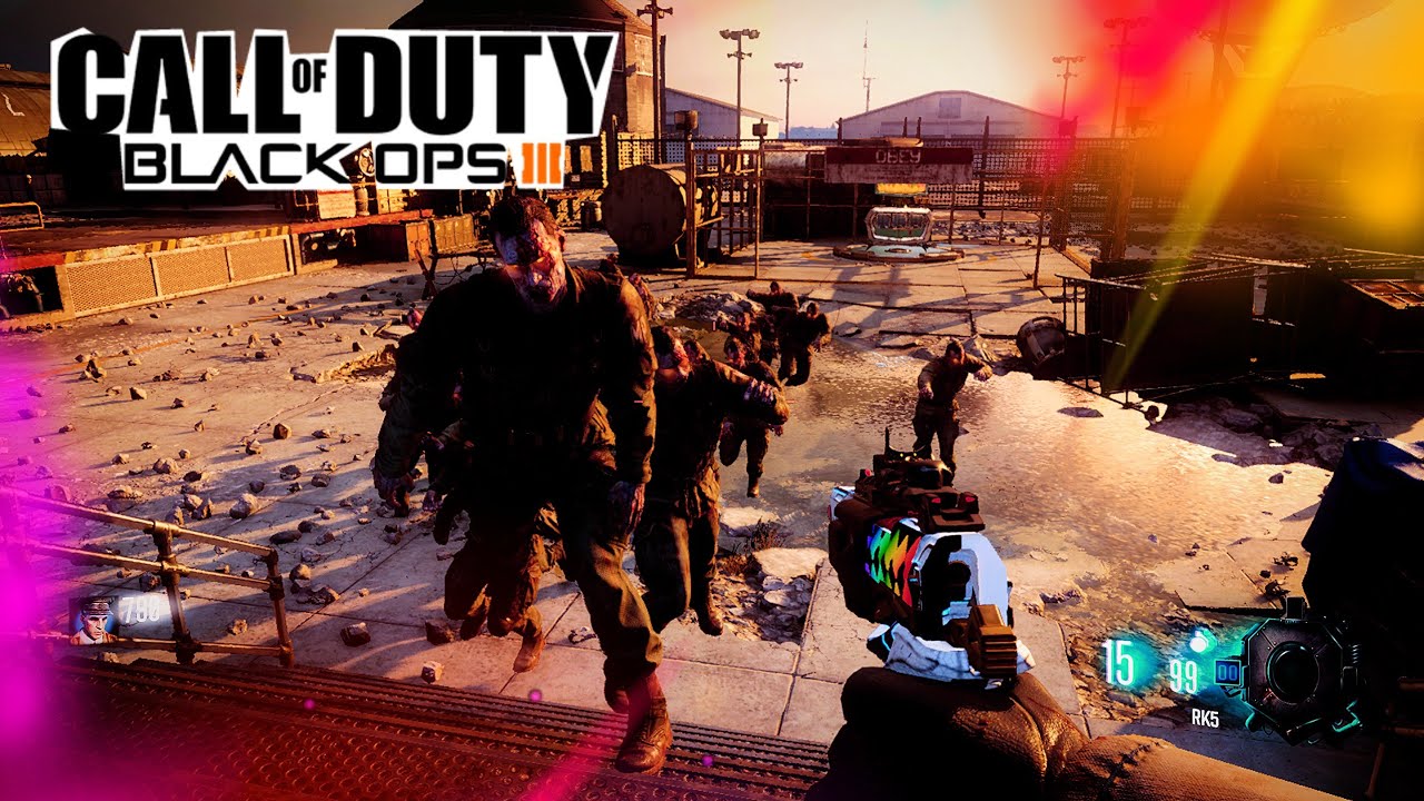 Fully SURROUNDED Area 51 Challenge - COD Black Ops 3 Zombies Moon ...