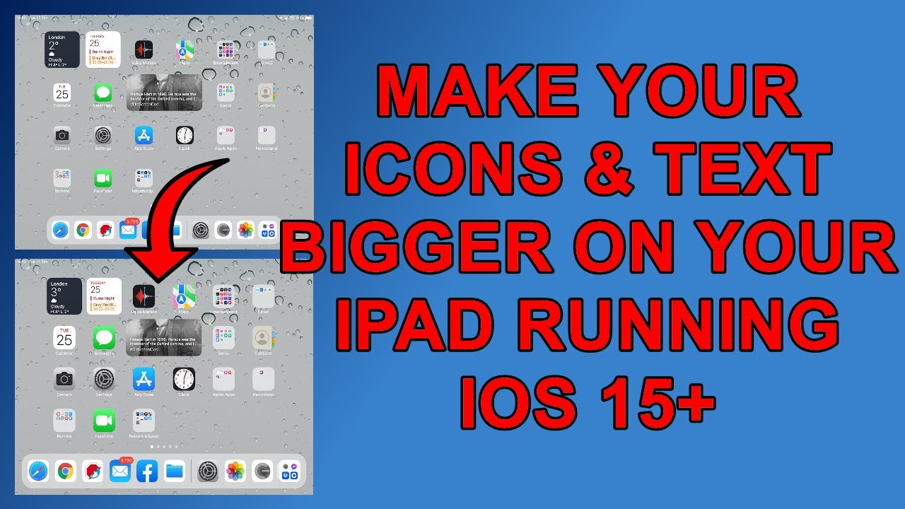 How To Make Icons And Text Larger On Your IPad Running IOS 15 YouTube how-to-make-icons-and-text-larger-on-your-ipad-running-ios-15-youtube