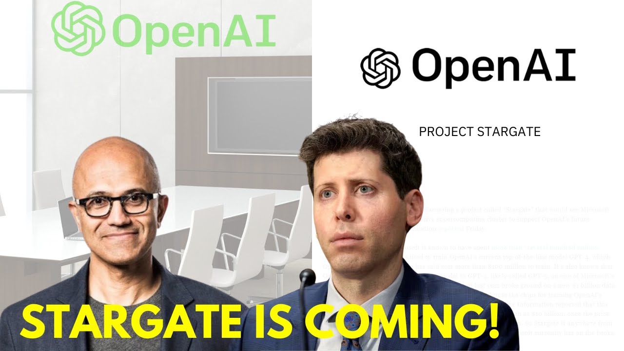 STARGATE: Microsoft and OpenAI's Game-Changing $100 Billion AI Collaboration! - YouTube
