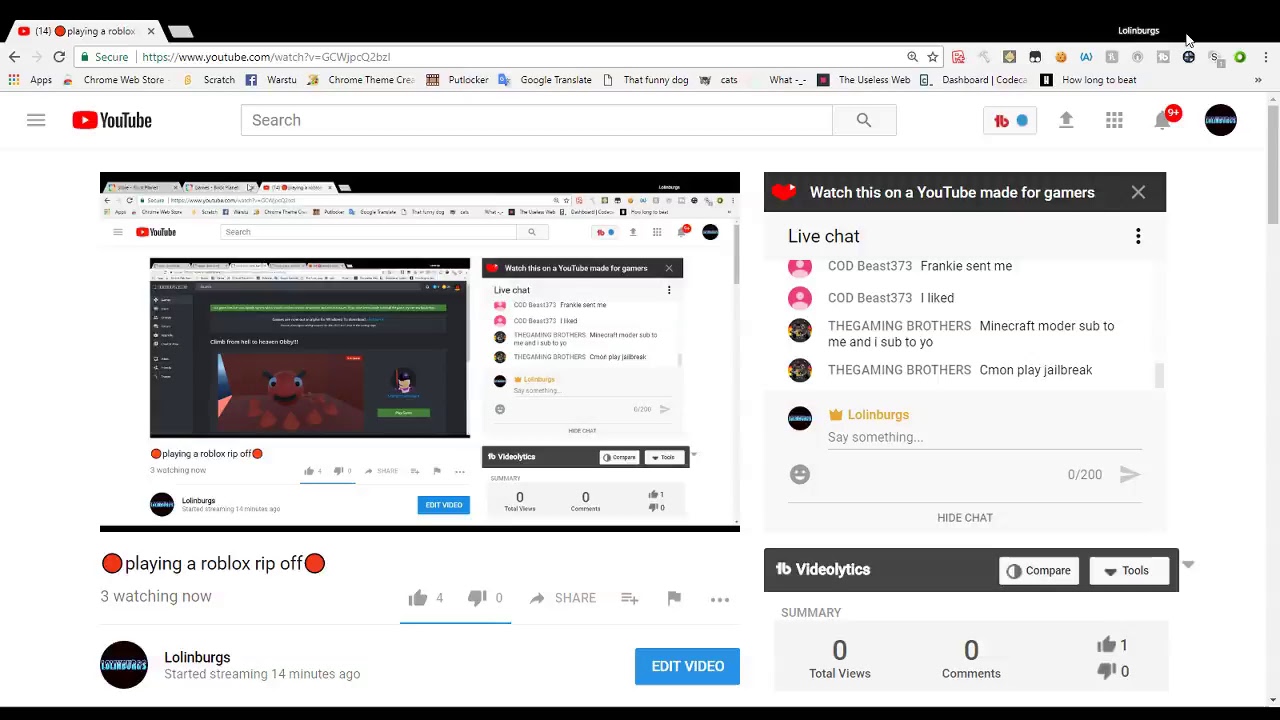 🔴playing a roblox rip off🔴 - YouTube