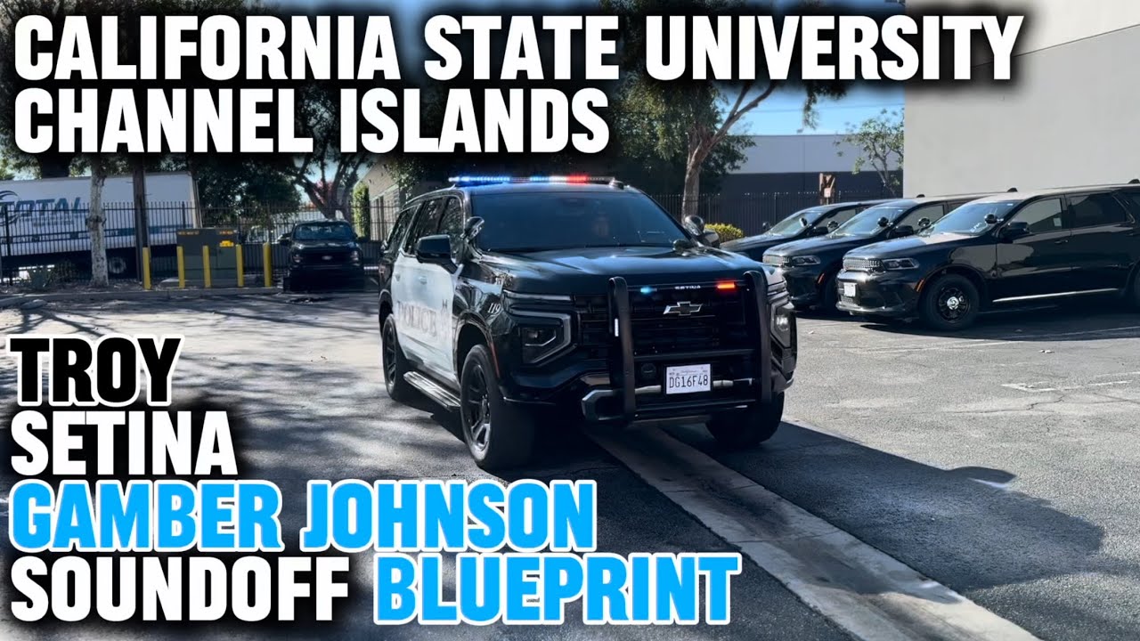 CSU Channel Islands Chevy Tahoe | (SoundOff bluePRINT) - YouTube