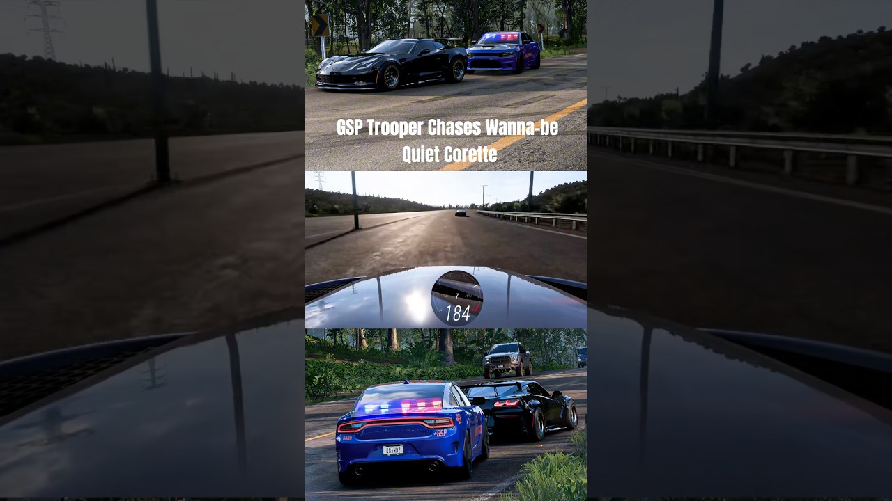GSP HELLCAT CHARGER CHASES DOWN QUIET CORVETTE #forzahorizon5 - YouTube