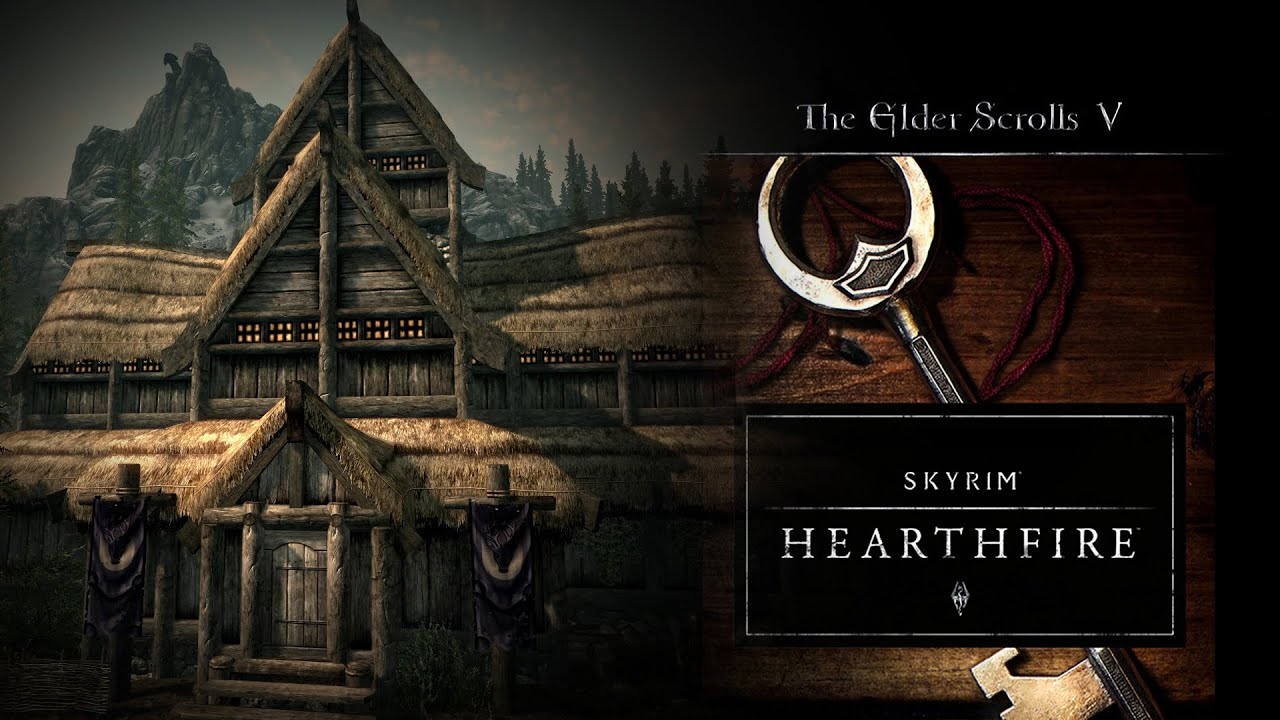 26 Skyrim Hearthfire Lakeview Manor - YouTube